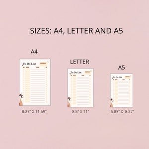 Boho to Do List Template, to Do List Printable, Grocery List, Weekly to ...