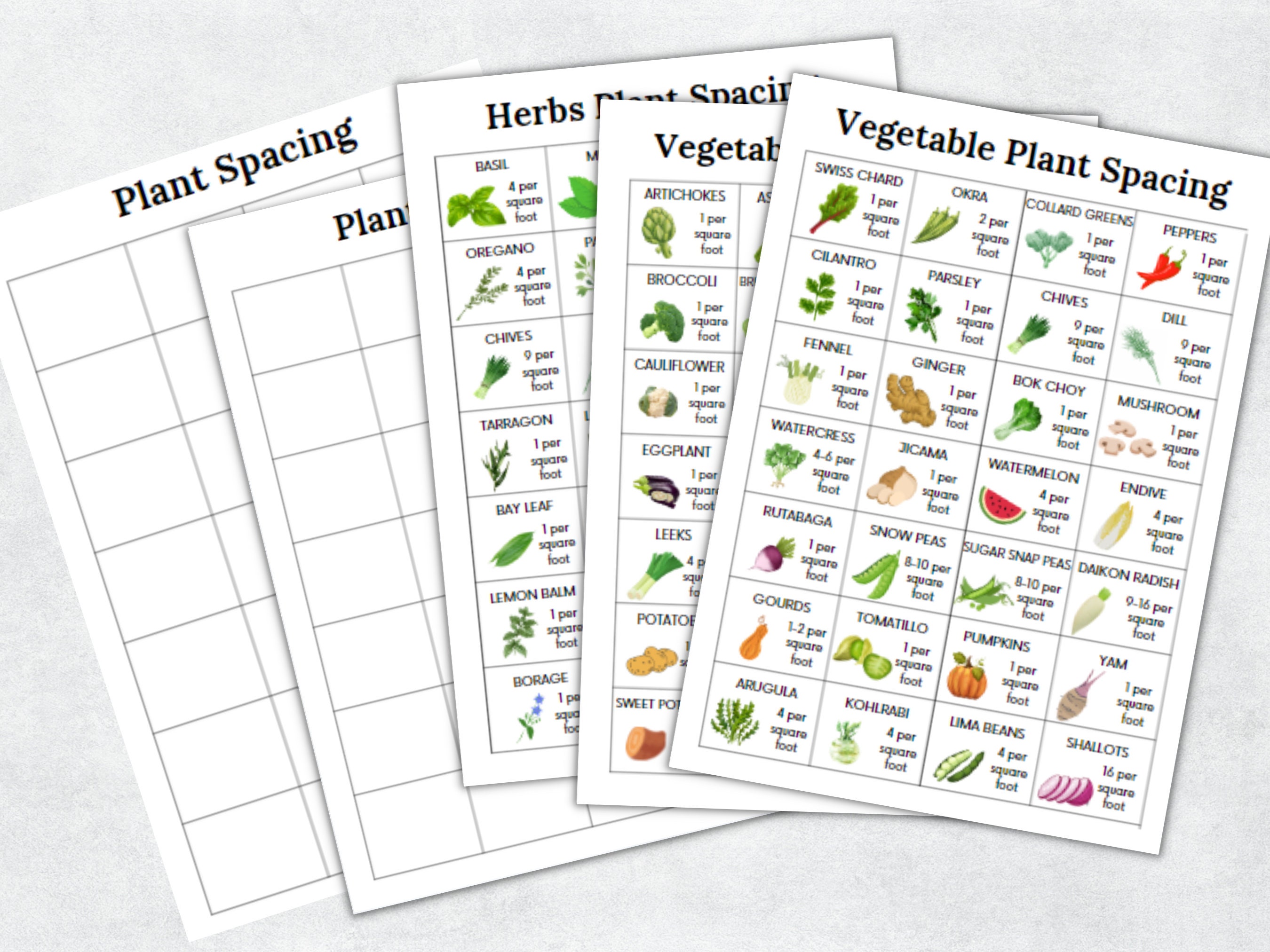 Ultimate Square Foot Gardening Guide Printable Grid, Garden Planner ...