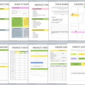 Handmade Business Planner Printable, Small Business Planner Printable ...