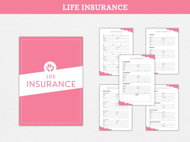 Editable Emergency Binder End of Life Planner Printable - Etsy