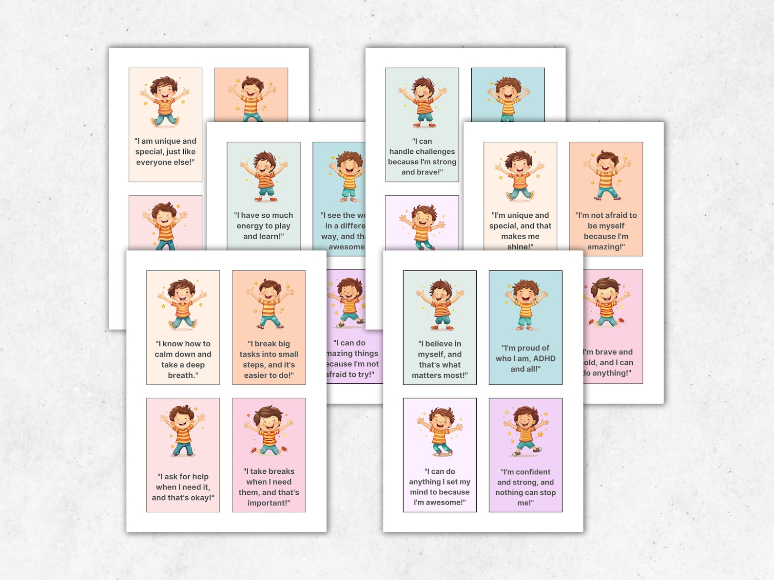 ADHD Strength Cards, Executive Functioning, Social Emotional Learning ...