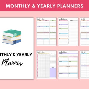 2025 Adhd Student Planner Printable, Study Planner Bundle, Adhd Study ...