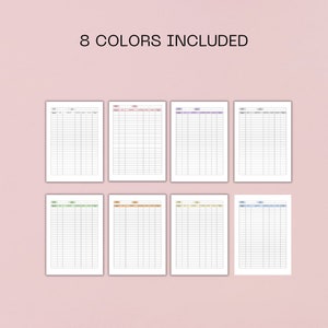Checkbook Balance Log Printable, Checkbook Register, Check Register ...