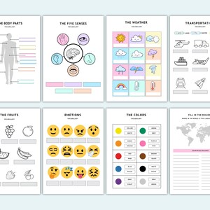 Language Learning Planner 2025 Printable, Vocabulary Builder, Daily ...