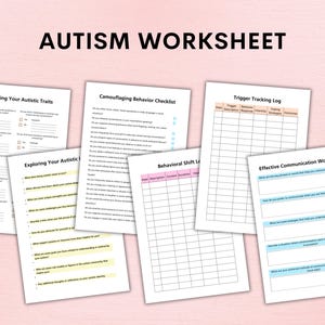 Autism Care Binder, Autism Planner Printable, Special Needs Child ...