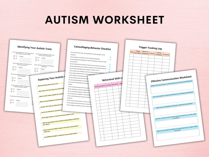 Autism Care Binder, Autism Planner Printable, Special Needs Child ...