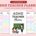 ADHD Teacher Planner Printable: 2025-2026 Lesson Plans (PDF) - Etsy