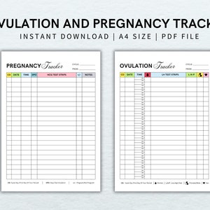 Ovulation Test Strips Tracker, Pregnancy Tracker, OPK Tracker ...
