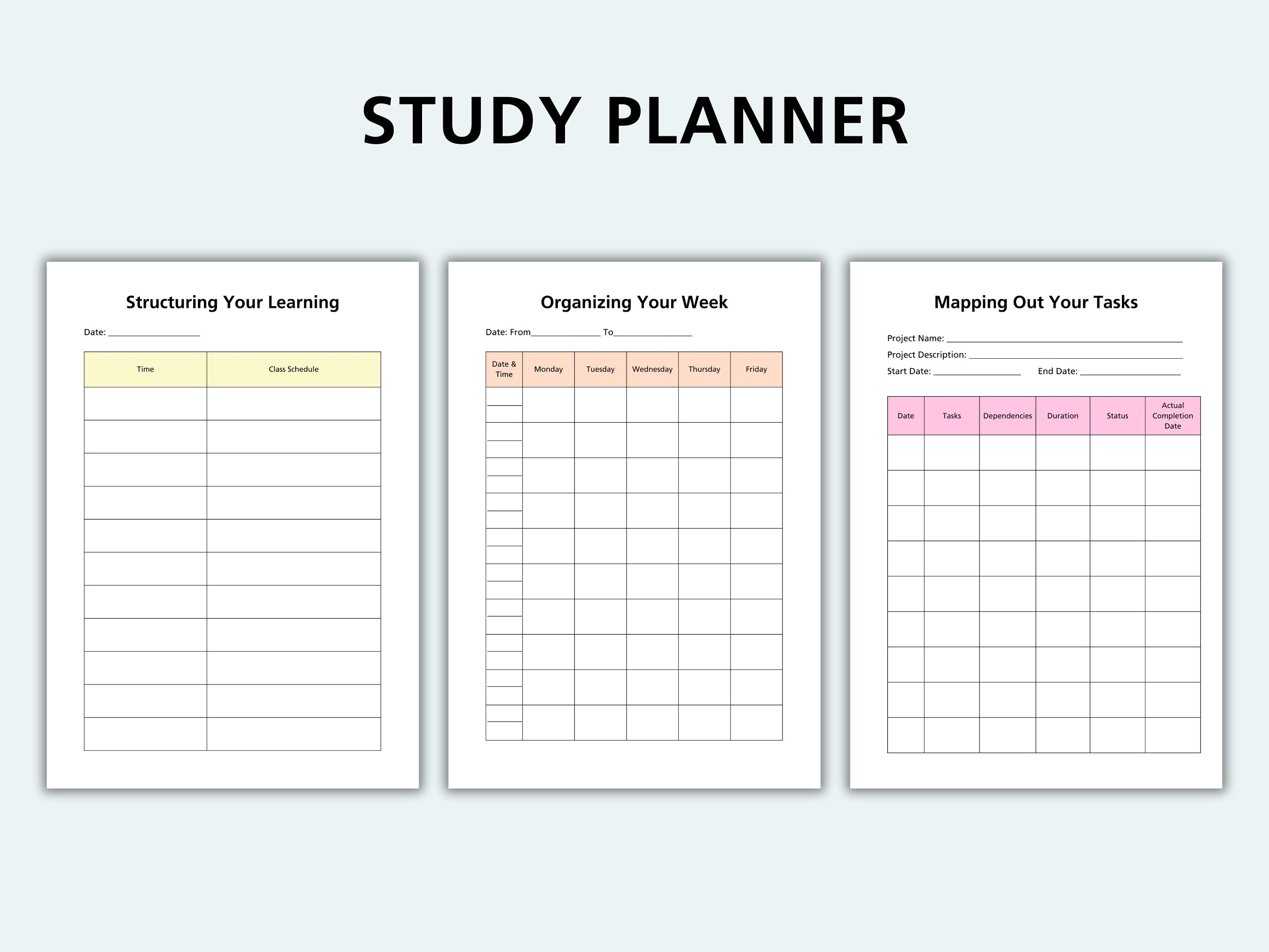 Autism Care Binder, Autism Planner Printable, Special Needs Child ...