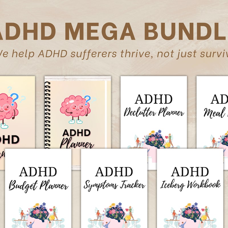 Adhd Digital Planner - Etsy