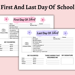 School Memory Box Kit Printable, Childhood Memory Book, Kids Keepsake ...