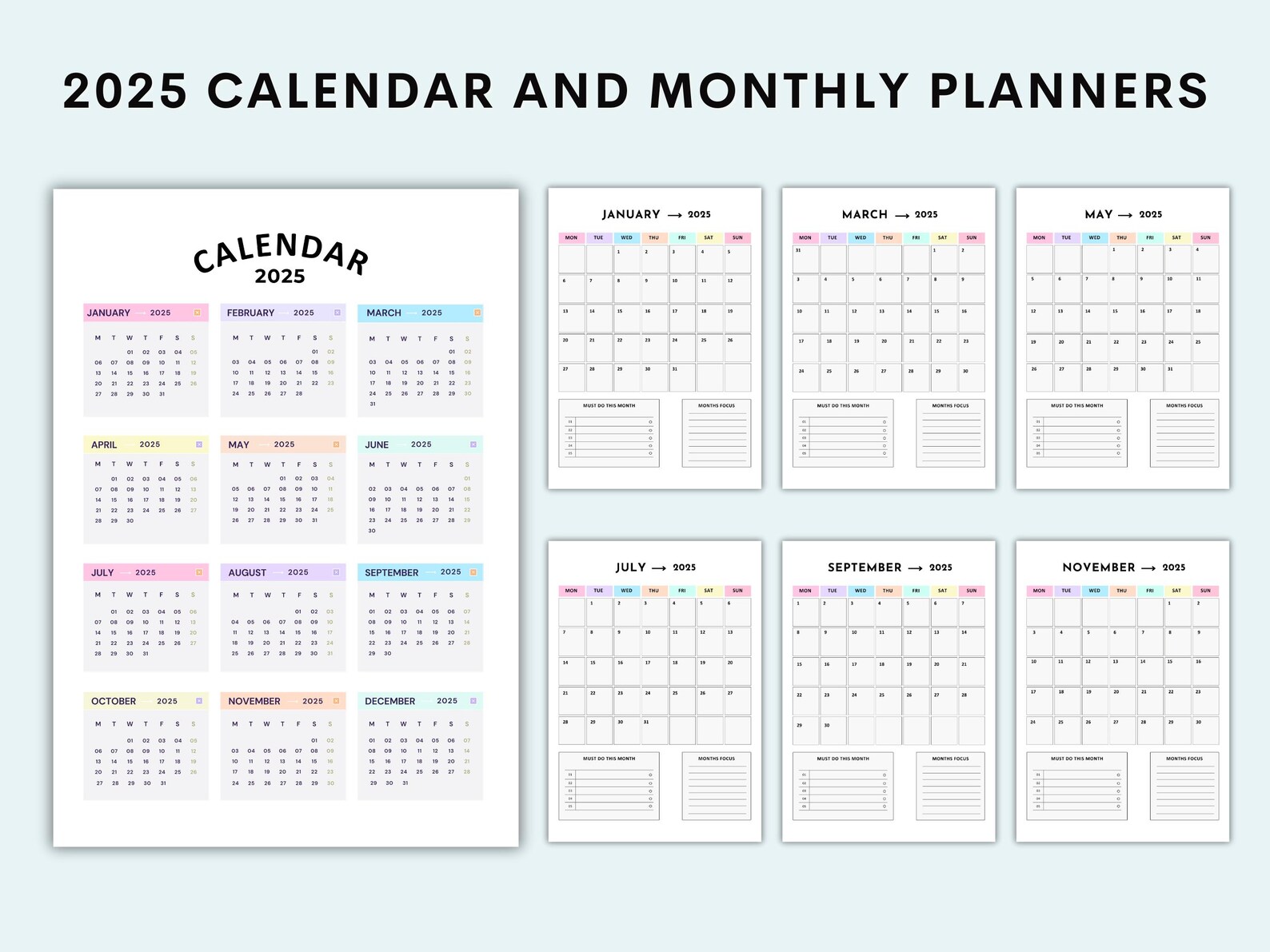 Language Learning Planner 2025 Printable, Vocabulary Builder, Daily ...