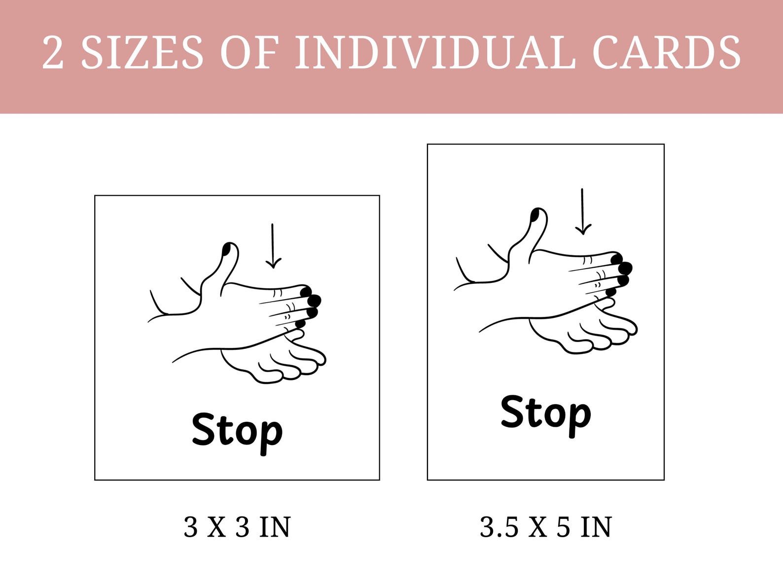 ASL Flashcards: 19 Basic Sign Language Cards for Kids (printable PDF, 5 ...