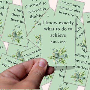 63 Positive Affirmation Cards Printable, Affirmation Cards Digital ...