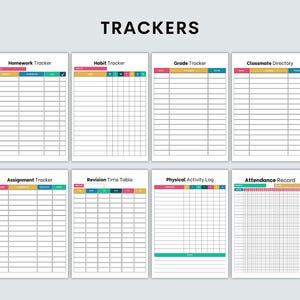 Homeschool Planner Printable, Homeschool Printable Organizer, Weekly ...