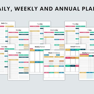 Homeschool Planner Printable, Homeschool Printable Organizer, Weekly ...