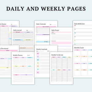 2025 Planner Printable | Ultimate All-in-one Planner PDF | Daily ...