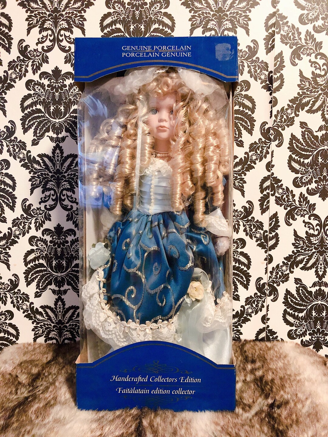 Genuine Porcelain Doll - Etsy