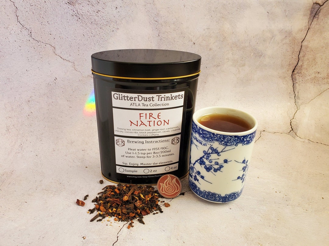 Fire Nation Inspired Tea Blend - ATLA Tea Collection - Etsy