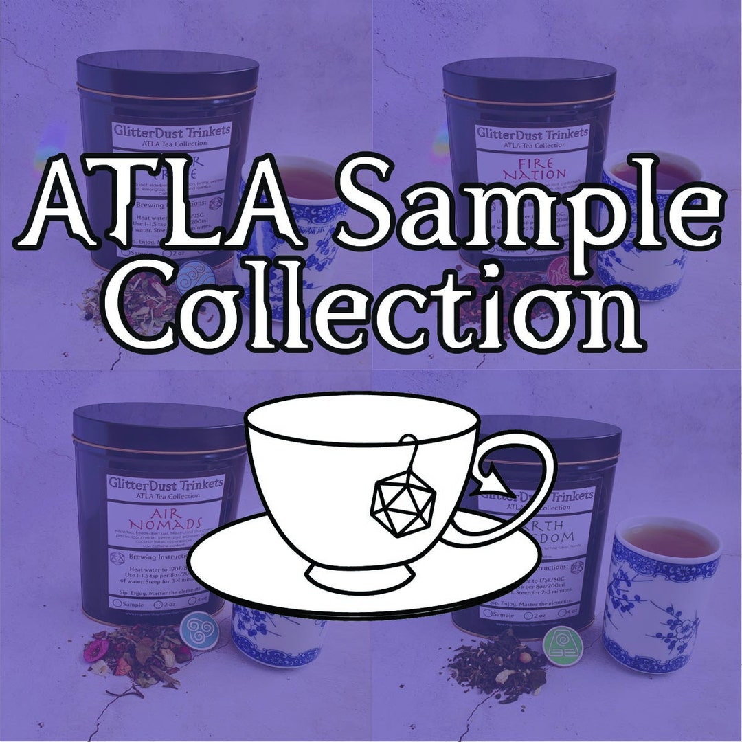 ATLA Inspired Sample Collection - ATLA Tea Collection - Etsy
