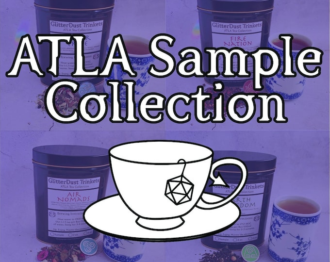 ATLA Inspired Sample Collection - ATLA Tea Collection - Etsy