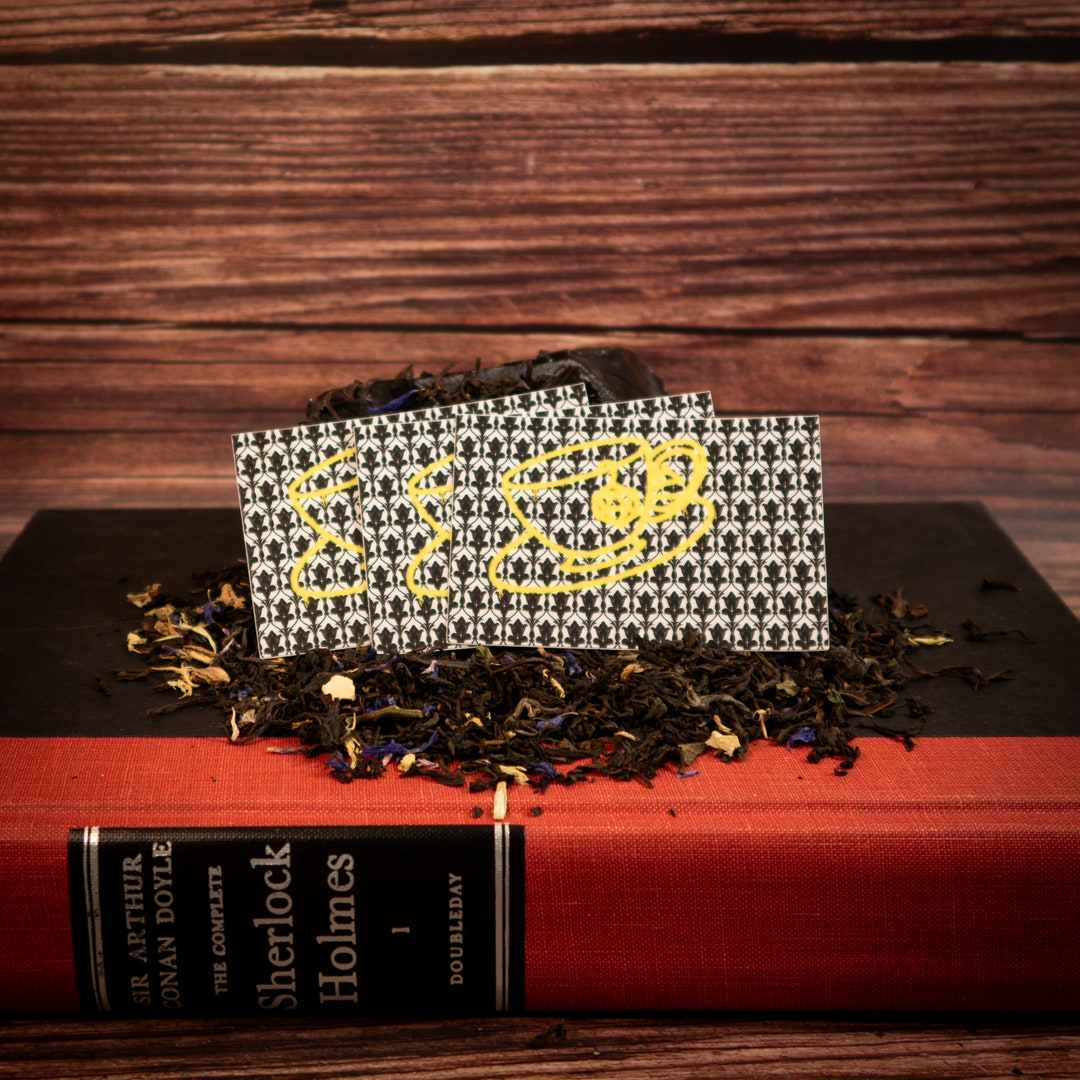 Sherlock Teafling Sticker - Die Cut Sticker, Vinyl Sticker, Laptop ...