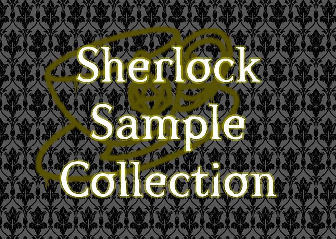 Sherlock Inspired Sample Set - Sherlock Tea Collection - Etsy