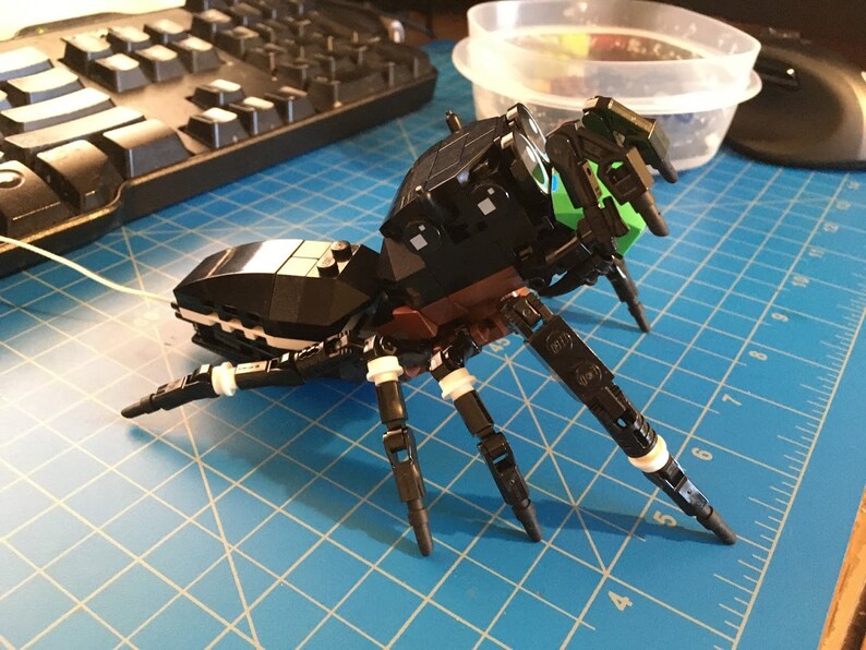 UPDATED Cute Lego Jumping Spider File and Instructions - Etsy