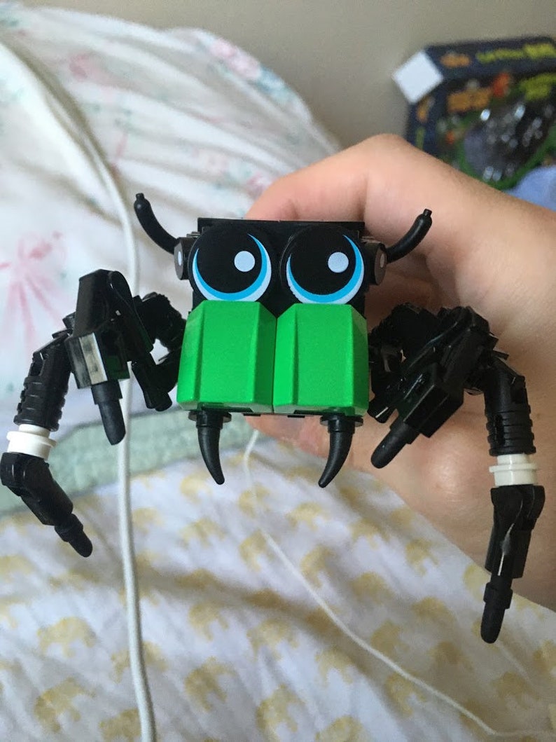 UPDATED Cute Lego Jumping Spider File and Instructions - Etsy
