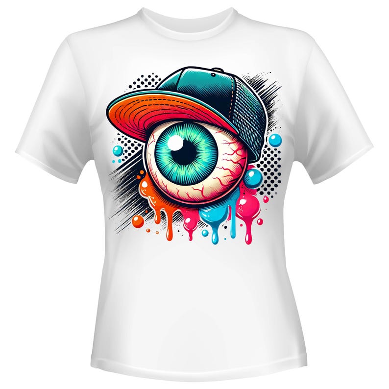 Eyeball Graffiti PNG Bundle, Digital Download. - Etsy