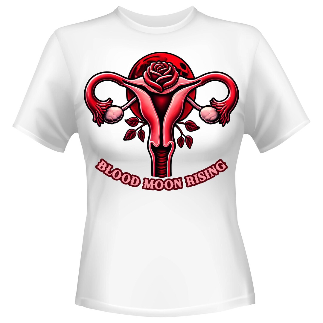 Menstration Shirt Women PNG Bundle, Period Shirt Png, Digital Download ...