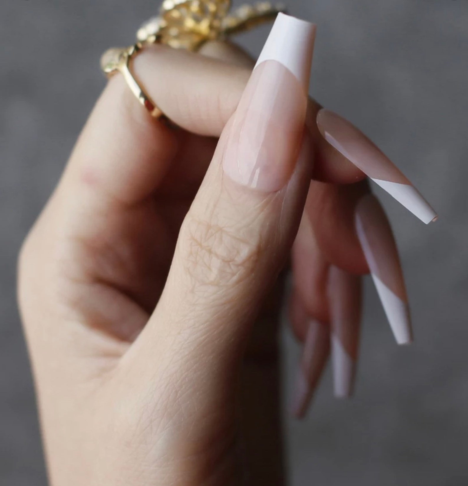 XXL French Tapered Coffin | Etsy