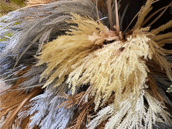 Artificial Reed Flower Stem Fake Rustic Wildflower Wedding - Etsy