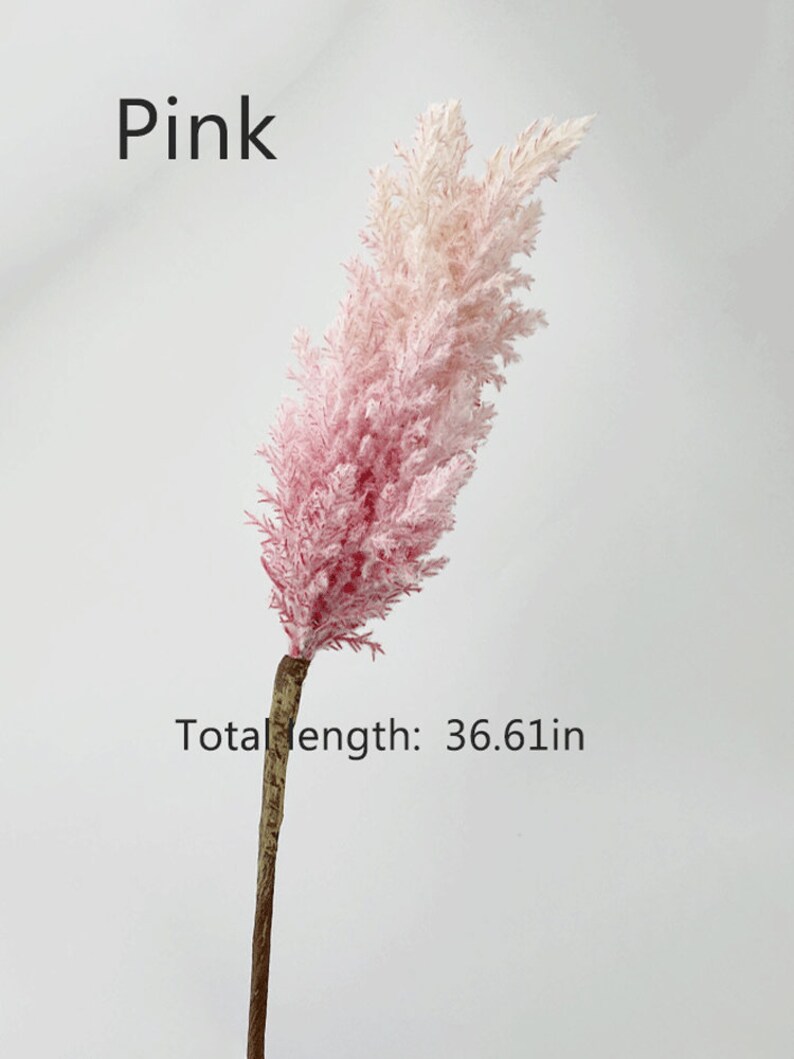 Artificial Reed Flower With Long Stem Realistic Bloom Craft - Etsy