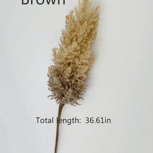 Artificial Reed Flower With Long Stem, Realistic Bloom Craft, Rustic ...