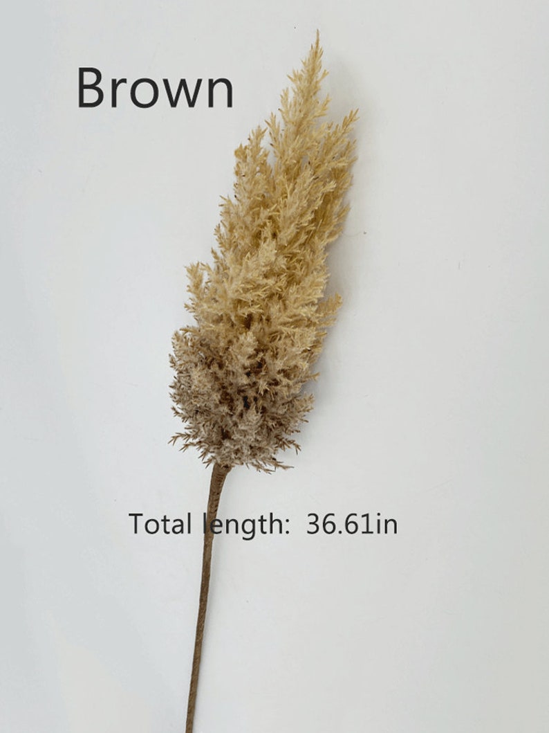 Artificial Reed Flower With Long Stem Realistic Bloom Craft - Etsy