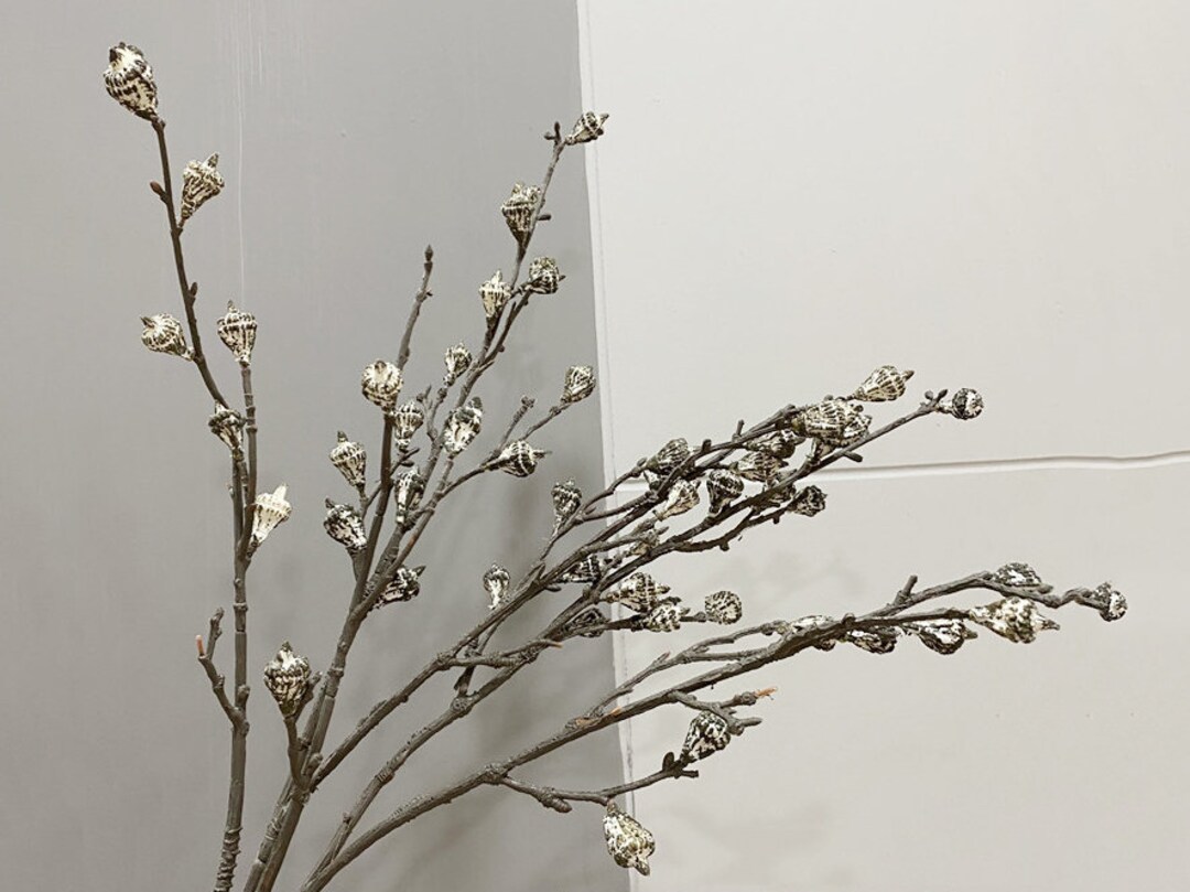 Eucalyptus Fruit Branch, Fake Seed Twig, Rustic Home Floral Decor ...