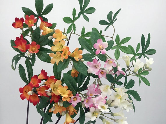 Artificial Trumpet Creeper Flower Stem Quality Campsis - Etsy
