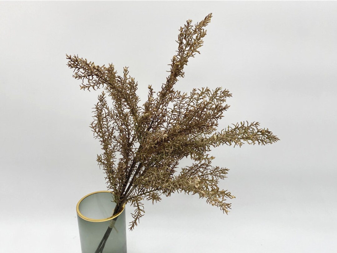 Dried Rosemary Bundle, Rustic Wild Grass Craft, Artificial Flowers ...
