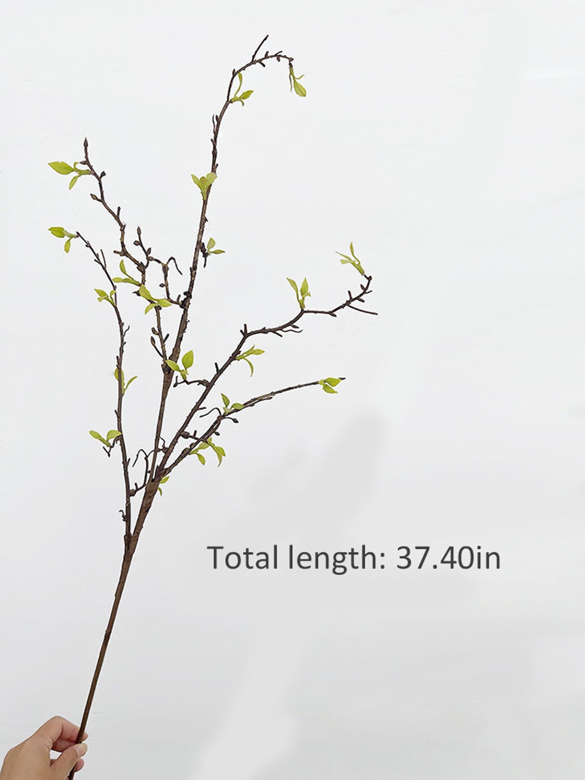 Artificial Twig Long Stem With Sprout Fake Dead Branch and - Etsy