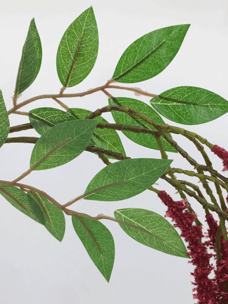 Amaranthus Caudatus Stem With Foliage Artificial Love Lies - Etsy