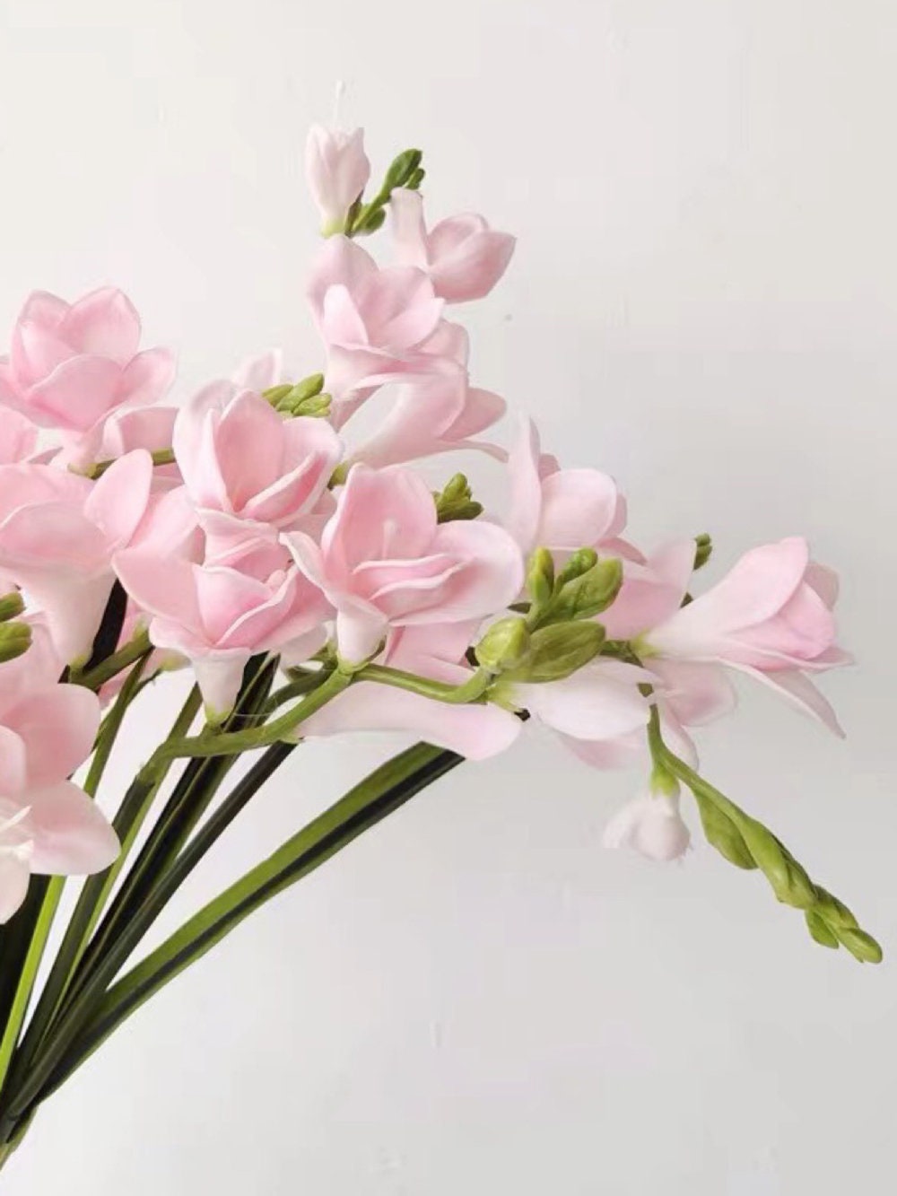 Artificial Freesia With Bud Quality Orchid Flower Stem - Etsy