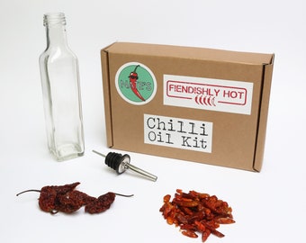 Chilli Flakes Gift Jar - Etsy UK