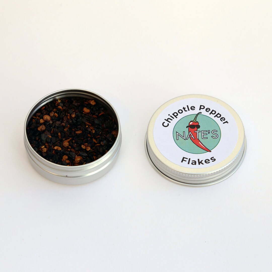 Chipotle Pepper Flakes 10g in a Cute Tin - Etsy