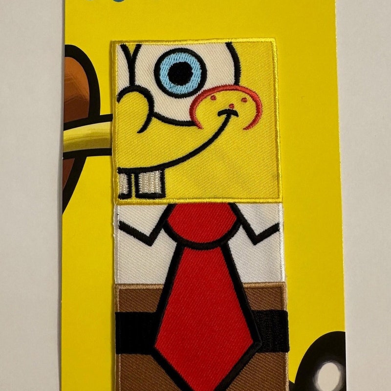 Spongebob Patch - Etsy