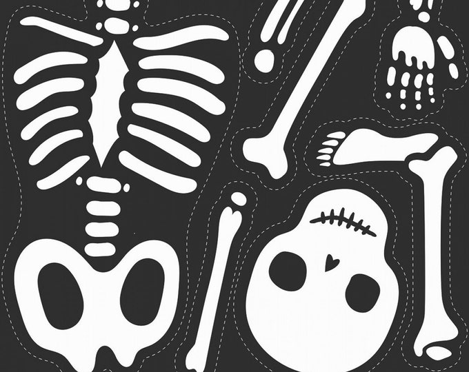 Hey Bootiful Skeleton Panel | Mr Bones | Halloween | Pattern GP13138 ...