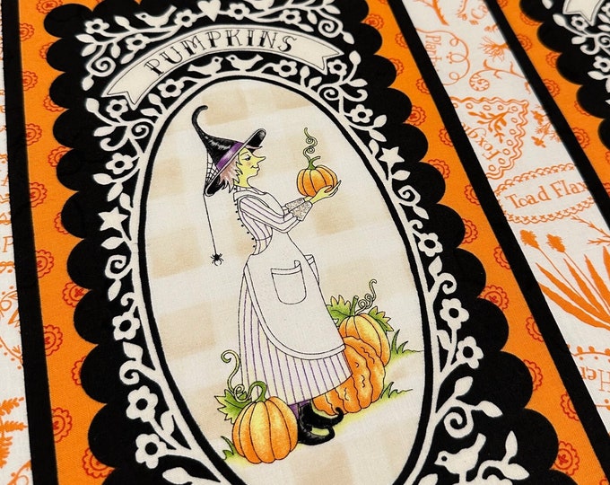 Spellcaster's Garden Panel by Meg Hawkey| Halloween | Witch | 100% ...