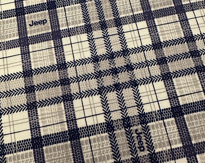 1/2 Yard Adventure Awaits: J is for Jeep | Pattern C6463 | Plaid | Tire ...
