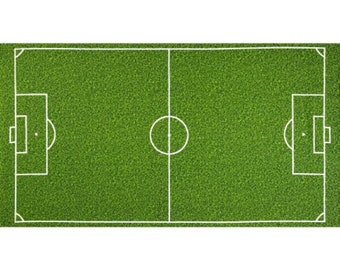 Soccer Fabric Panel - Etsy