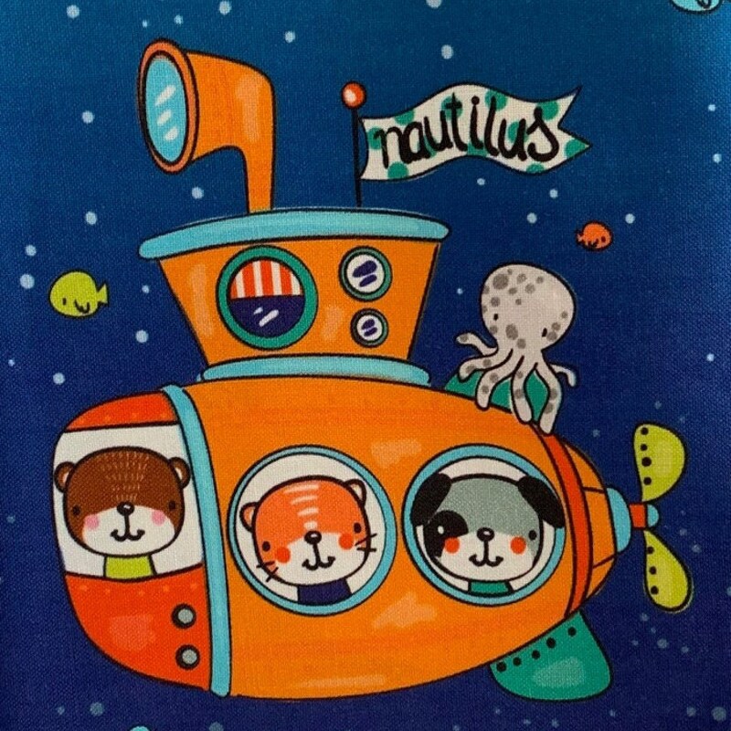 Nautilus Fabric - Etsy